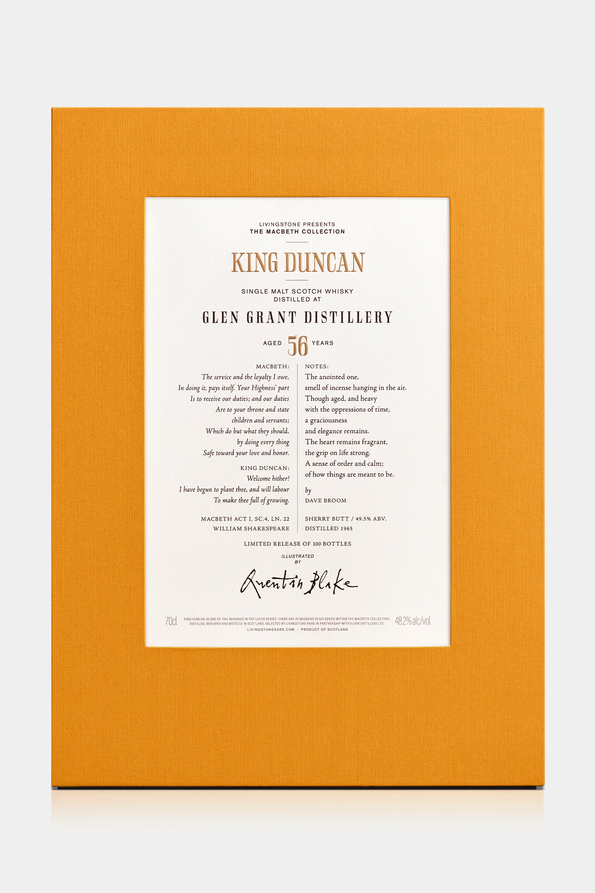 KING DUNCAN – Livingstone Rare